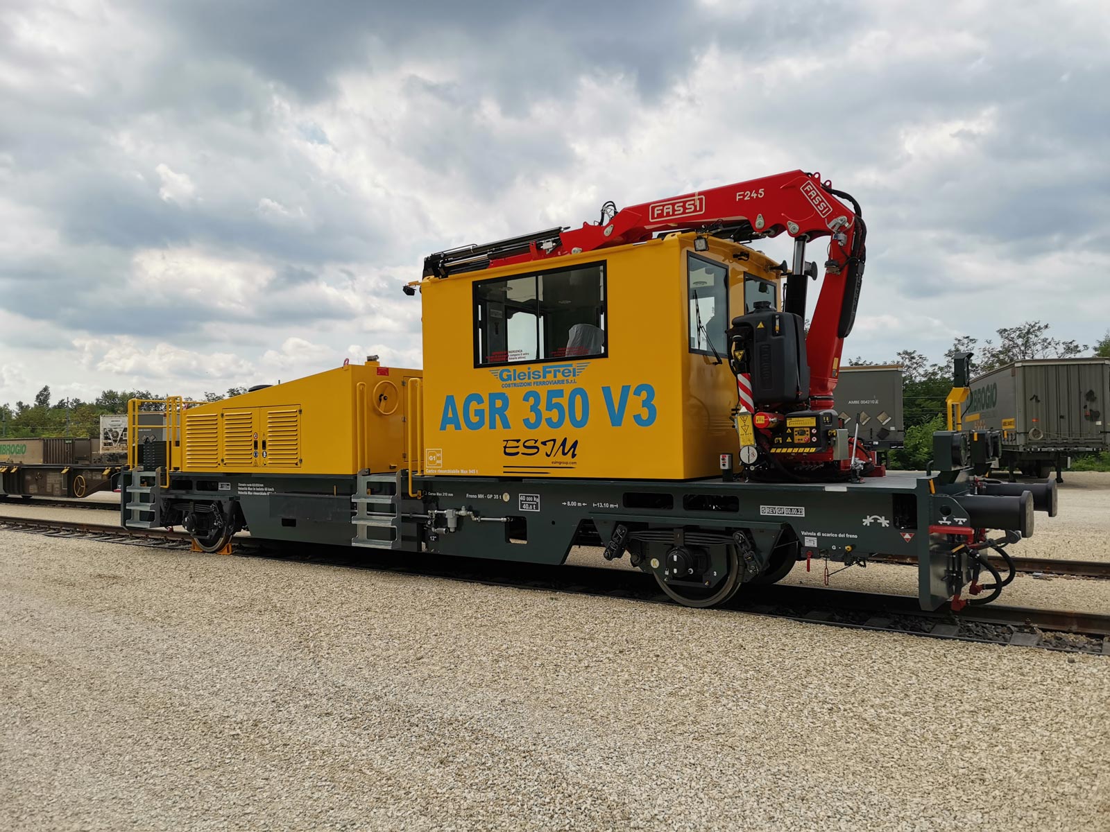 AGR350V3-3 - Gleisfrei - Costruzioni Ferroviarie