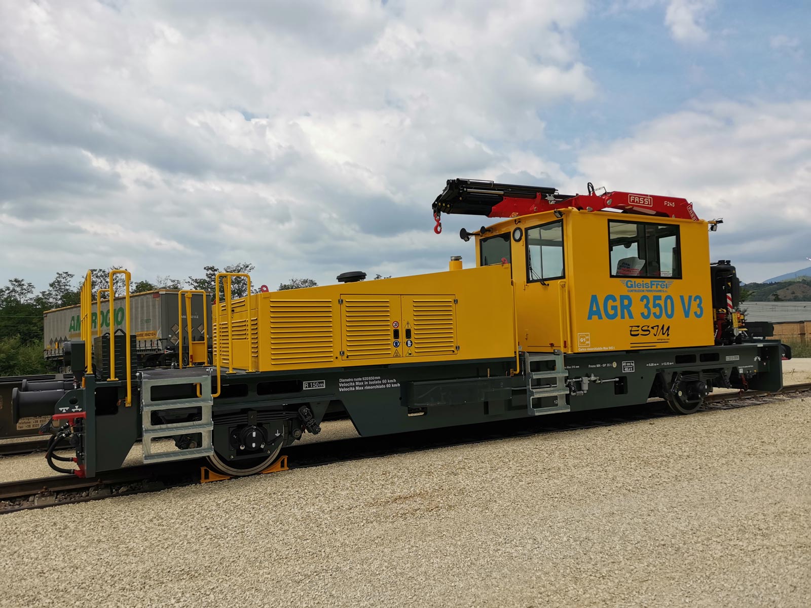 AGR350V3 - Gleisfrei - Costruzioni Ferroviarie